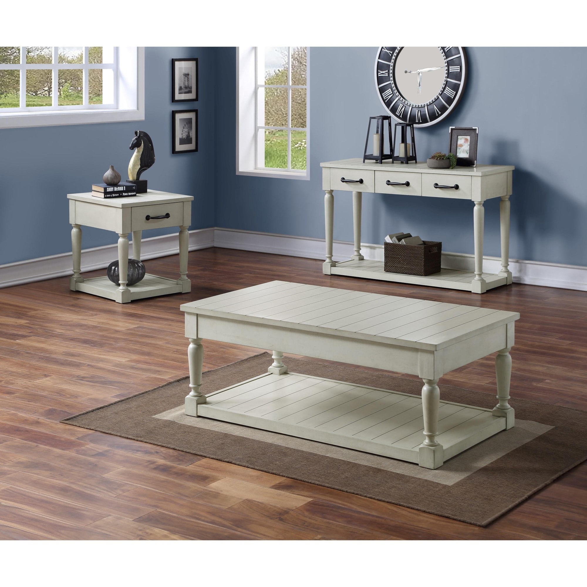 Steve Silver Hemingway 000001130573 Cottage End Table with Drawer and ...