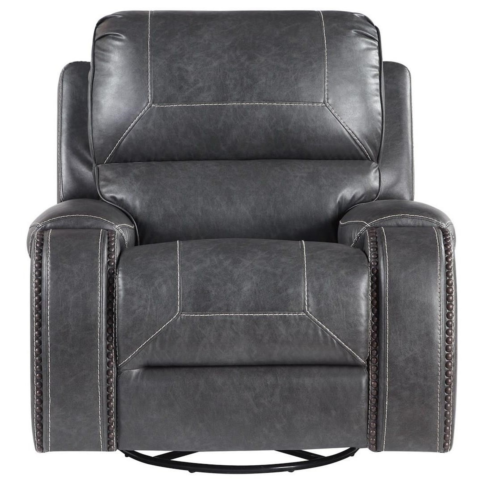 Steve Silver Keily KE800CG Manual Motion Swivel Glider Recliner Chair ...
