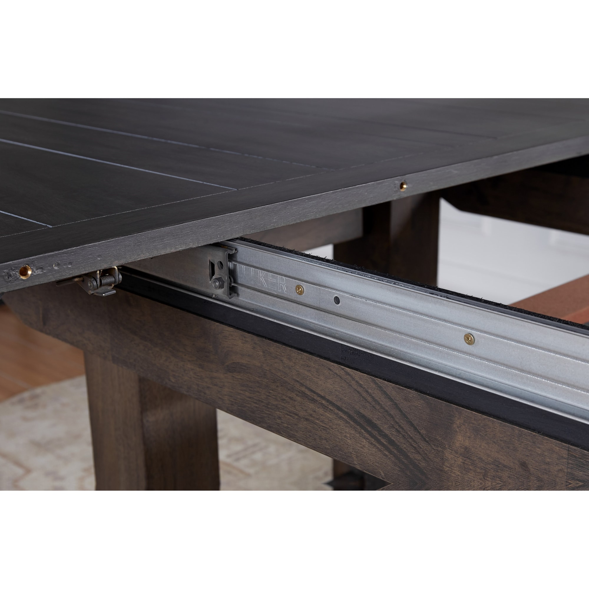 Steve Silver Napa NP500T Contemporary Dining Table with Leaves | Walker ...