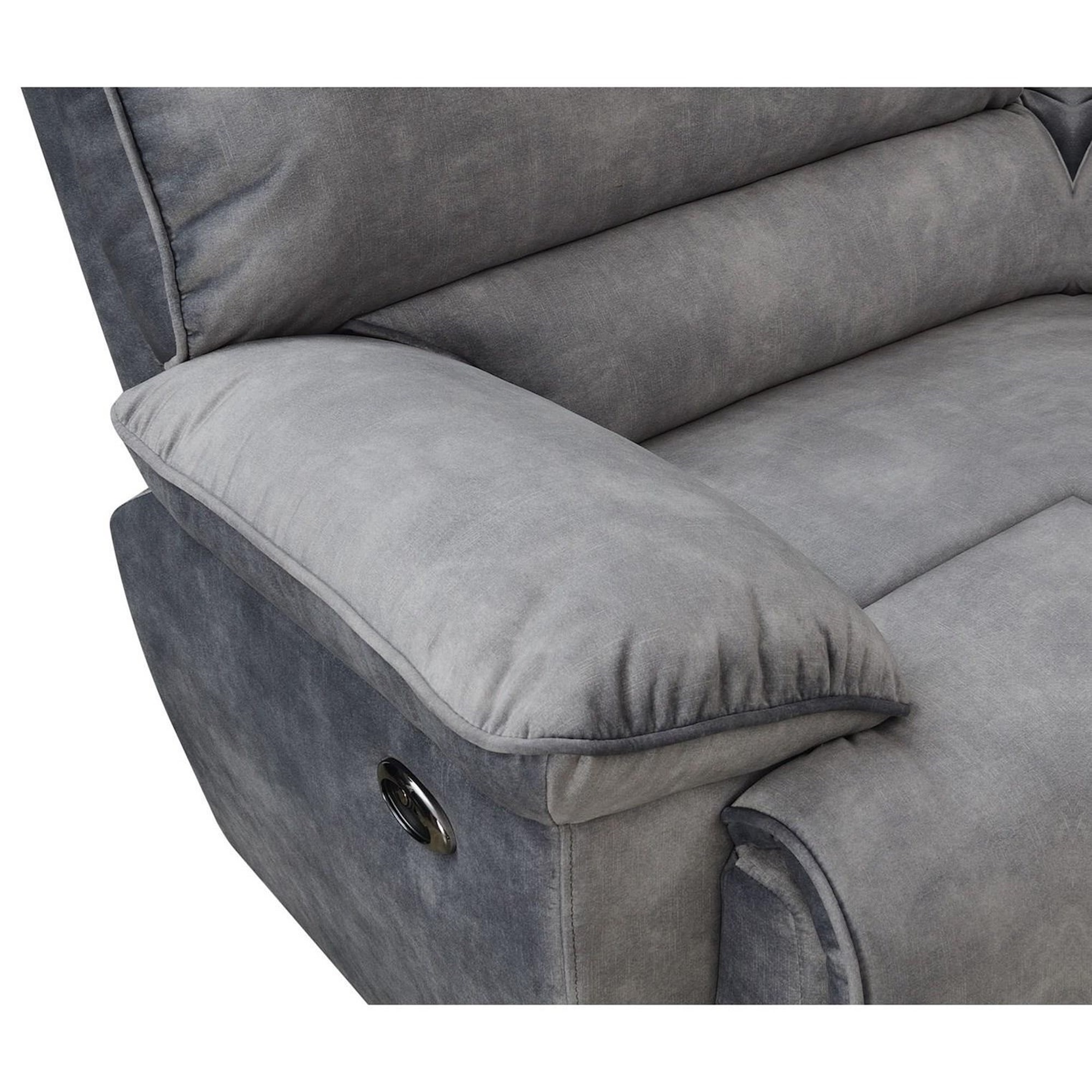 Steve Silver Simone SO950R Casual Power Recliner with USB Port ...