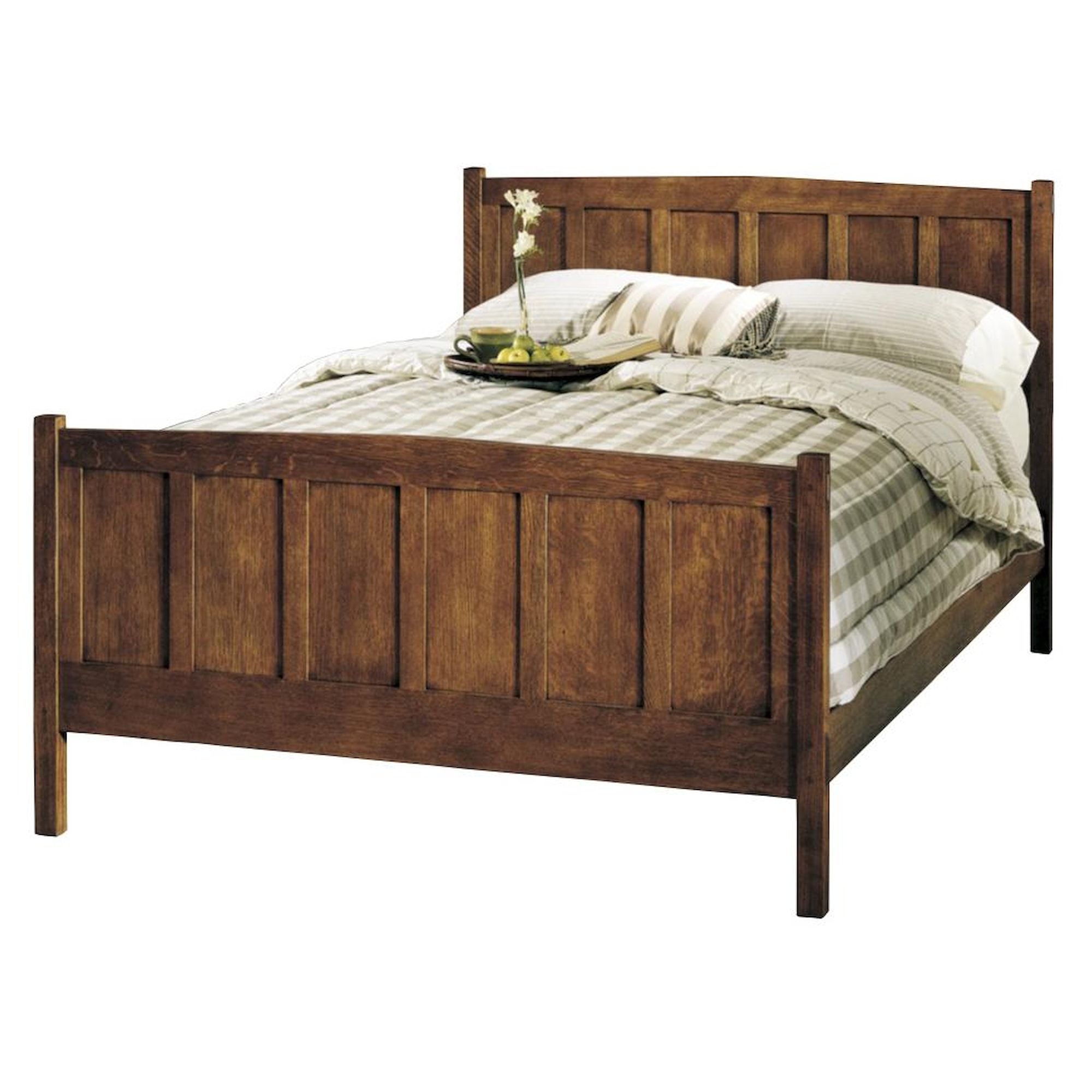 Stickley Oak Mission Classics 89-620-Q Queen Size Mission Style Panel ...