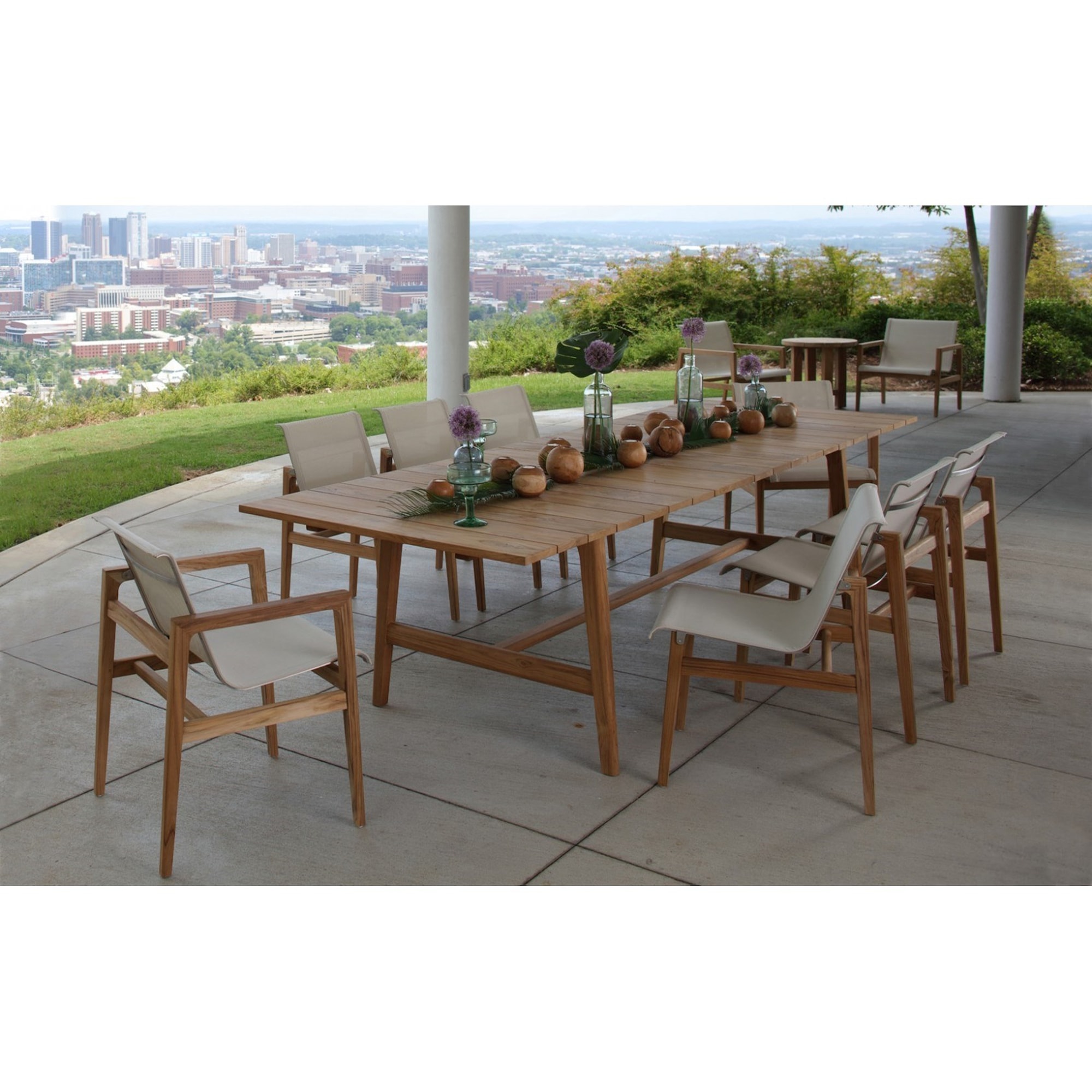 Summer Classics Coast 27474 Outdoor Extension Rectangle Table ...