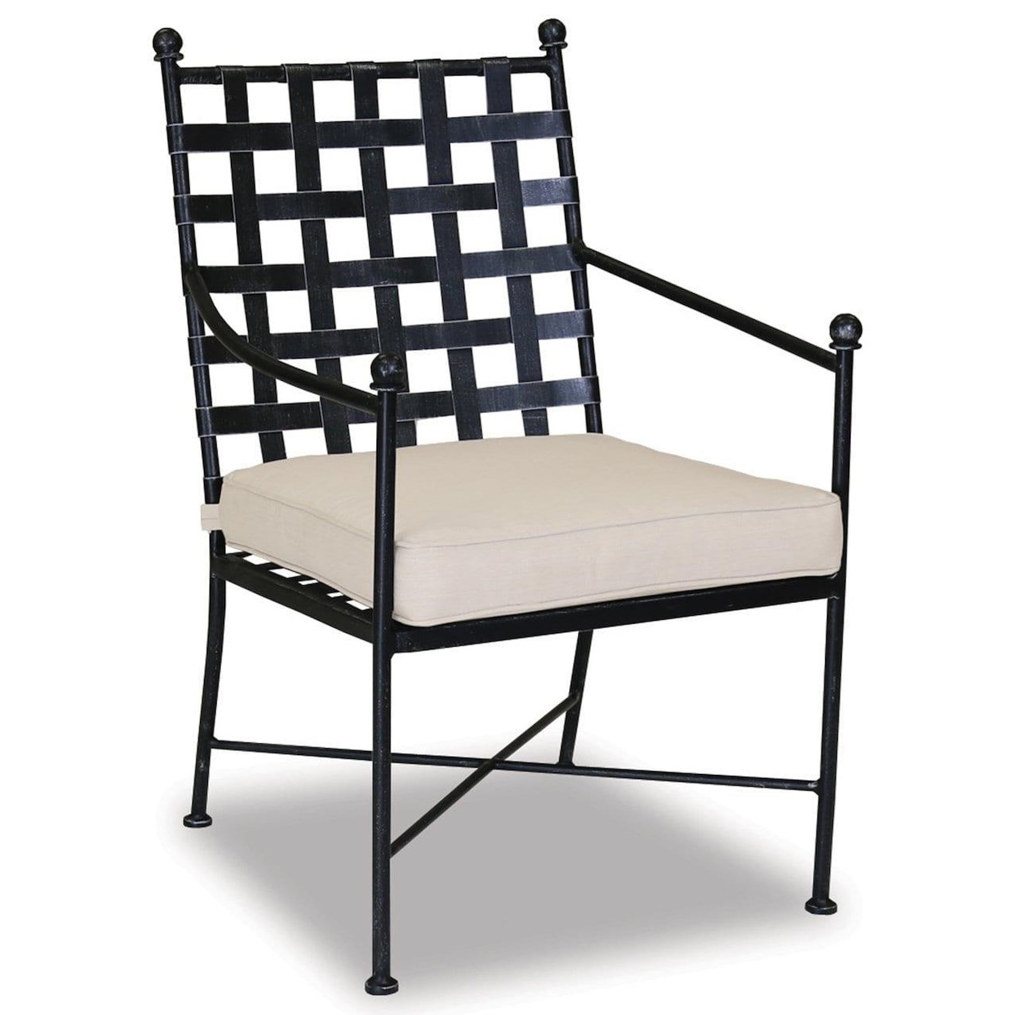 Sunset West Provence 3201-T84+3201-1x6 7 Piece Outdoor Dining Set with ...