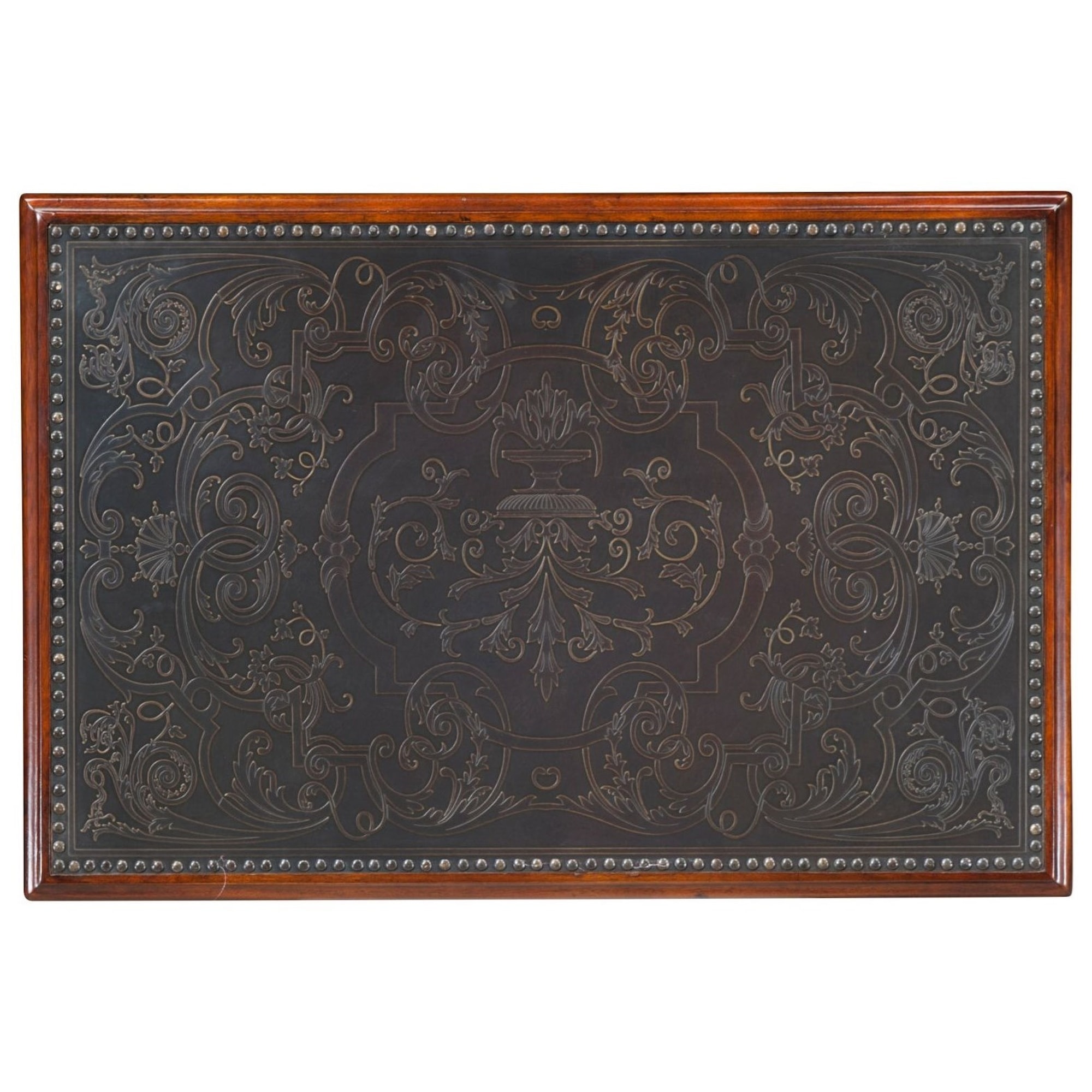 Theodore Alexander Armoury 5000-220 Set of 2 Nesting Lightly Engraved ...