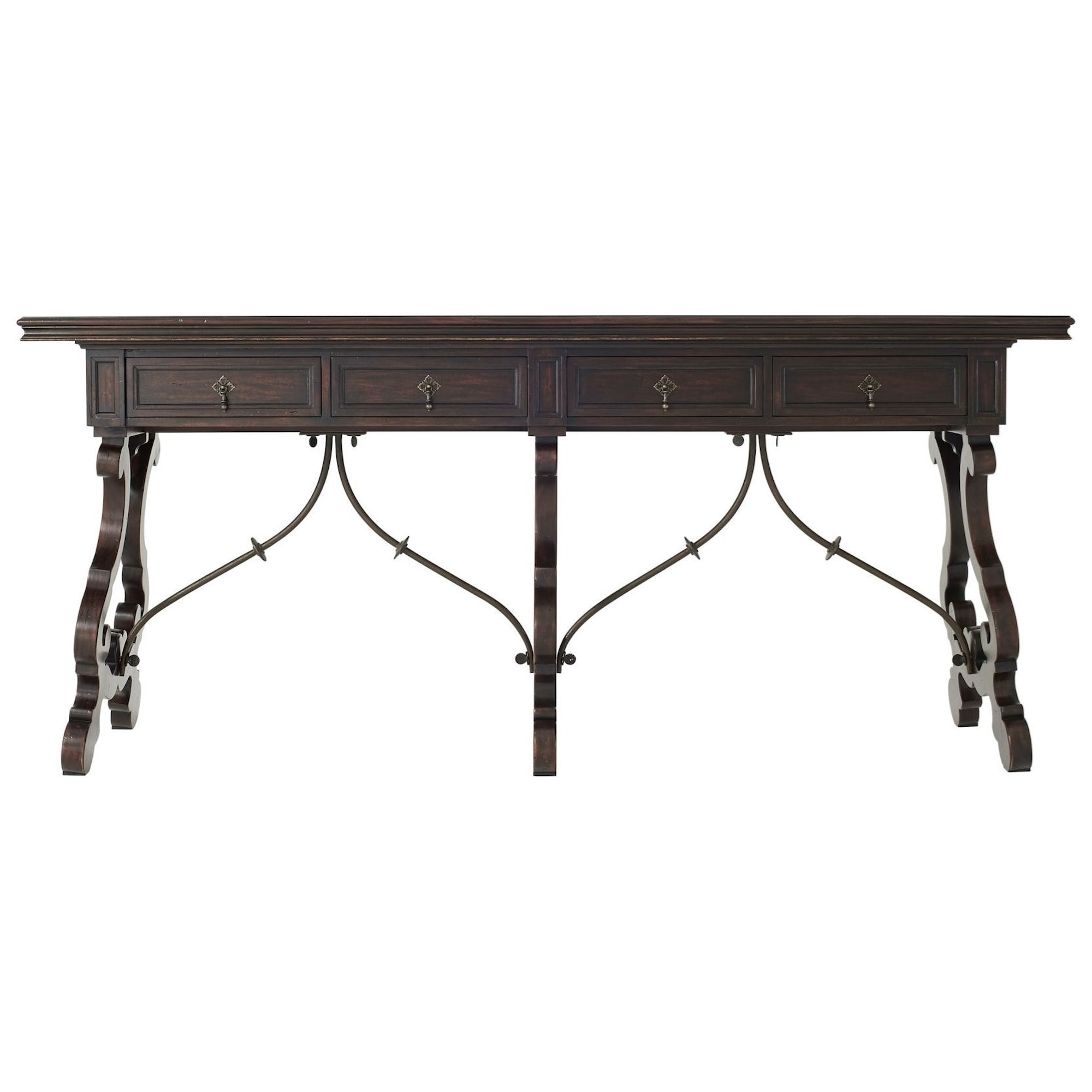 Theodore Alexander Sardinia 5300-160 Tavolara Serving Table with Lyre ...