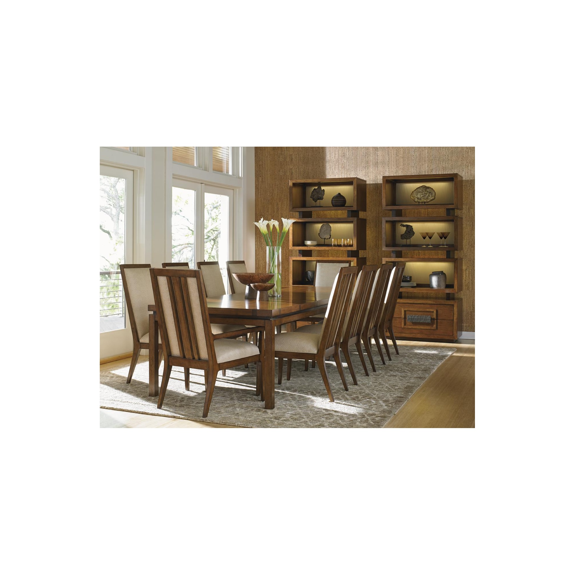 Tommy Bahama Home Island Fusion 556-990 Tonga Pan Asian Bookcase with ...