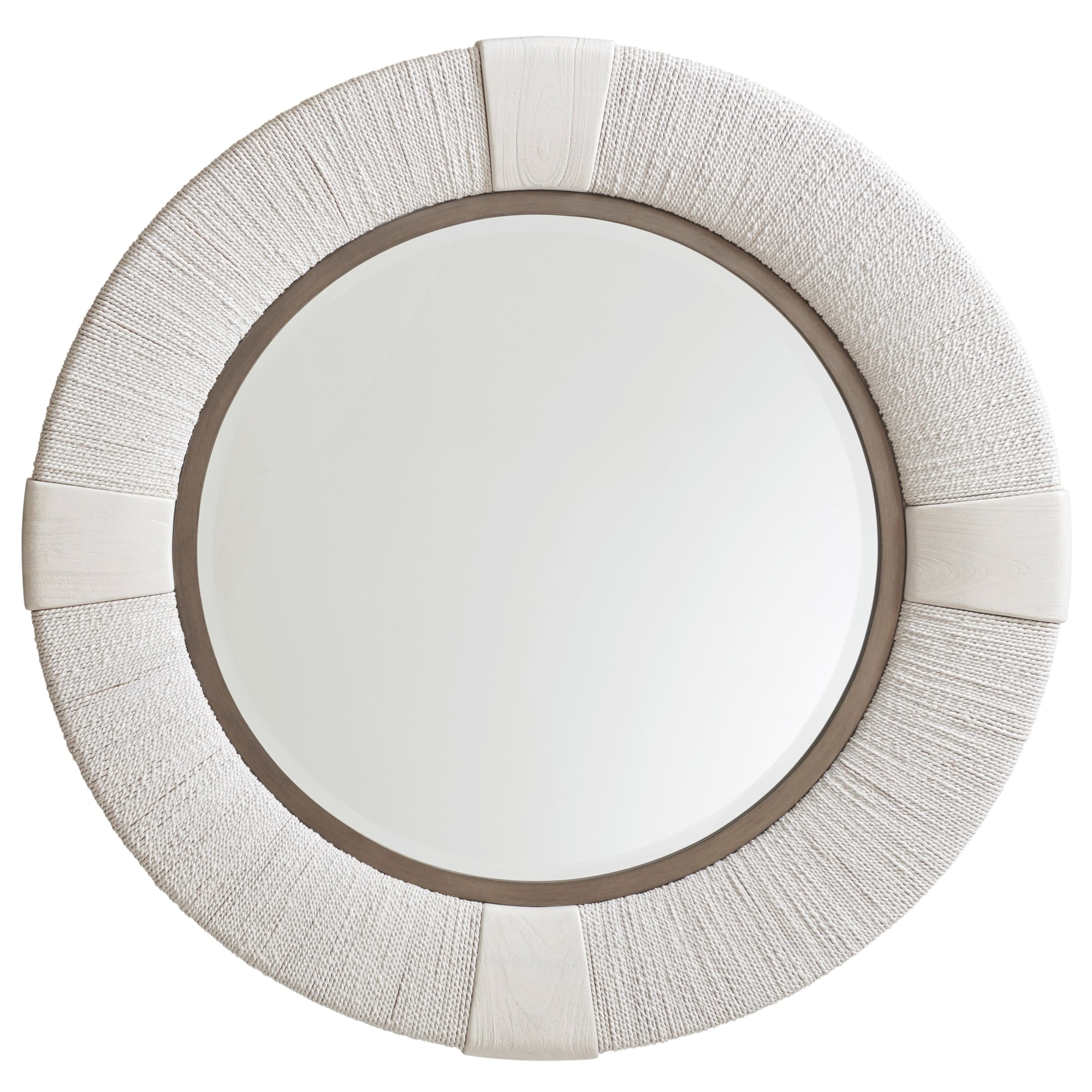 Tommy Bahama Home Ocean Breeze 309487052 Seacroft Round Coastal Mirror ...