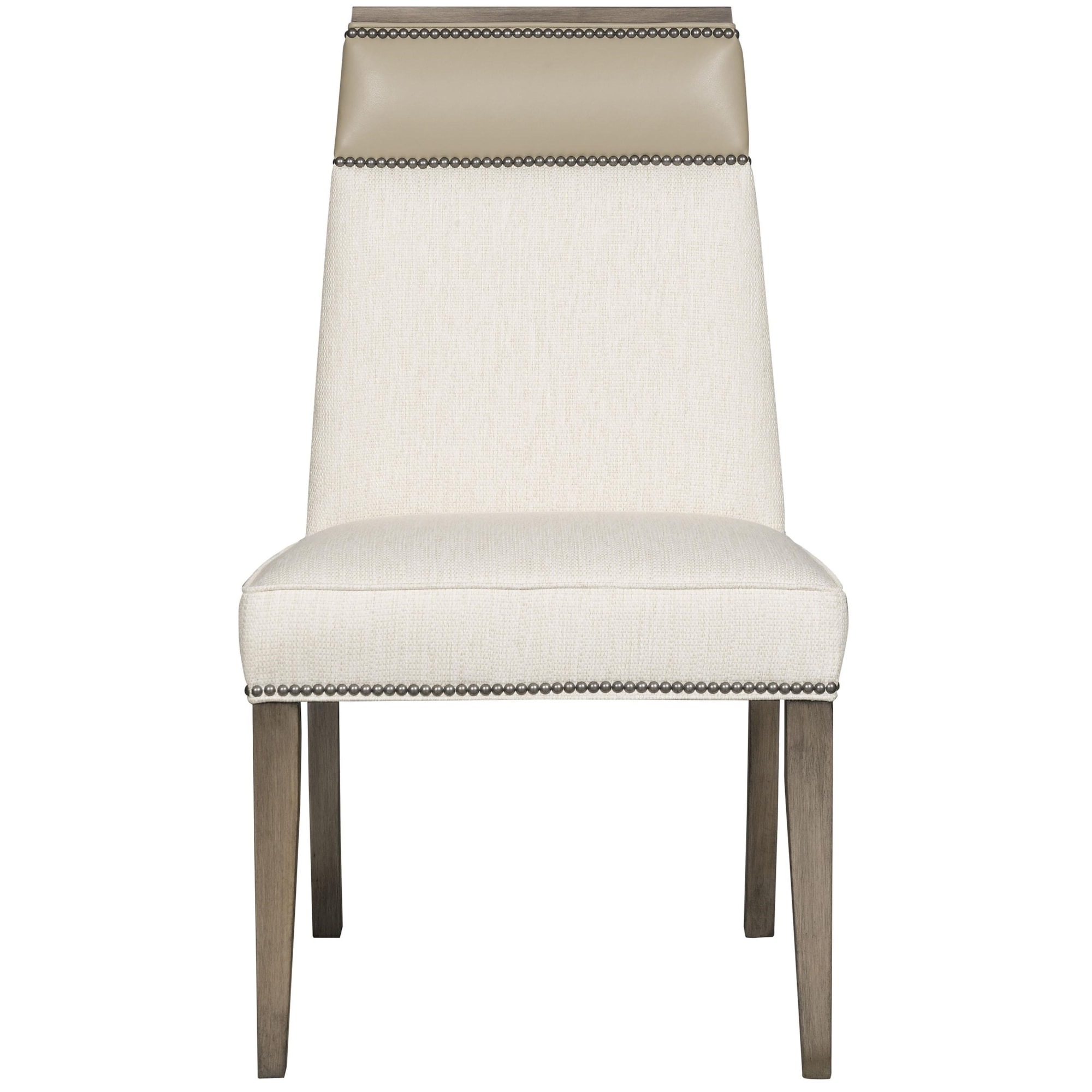 Vanguard Furniture Bradford 256179447 Side Chair with Leather Trim ...