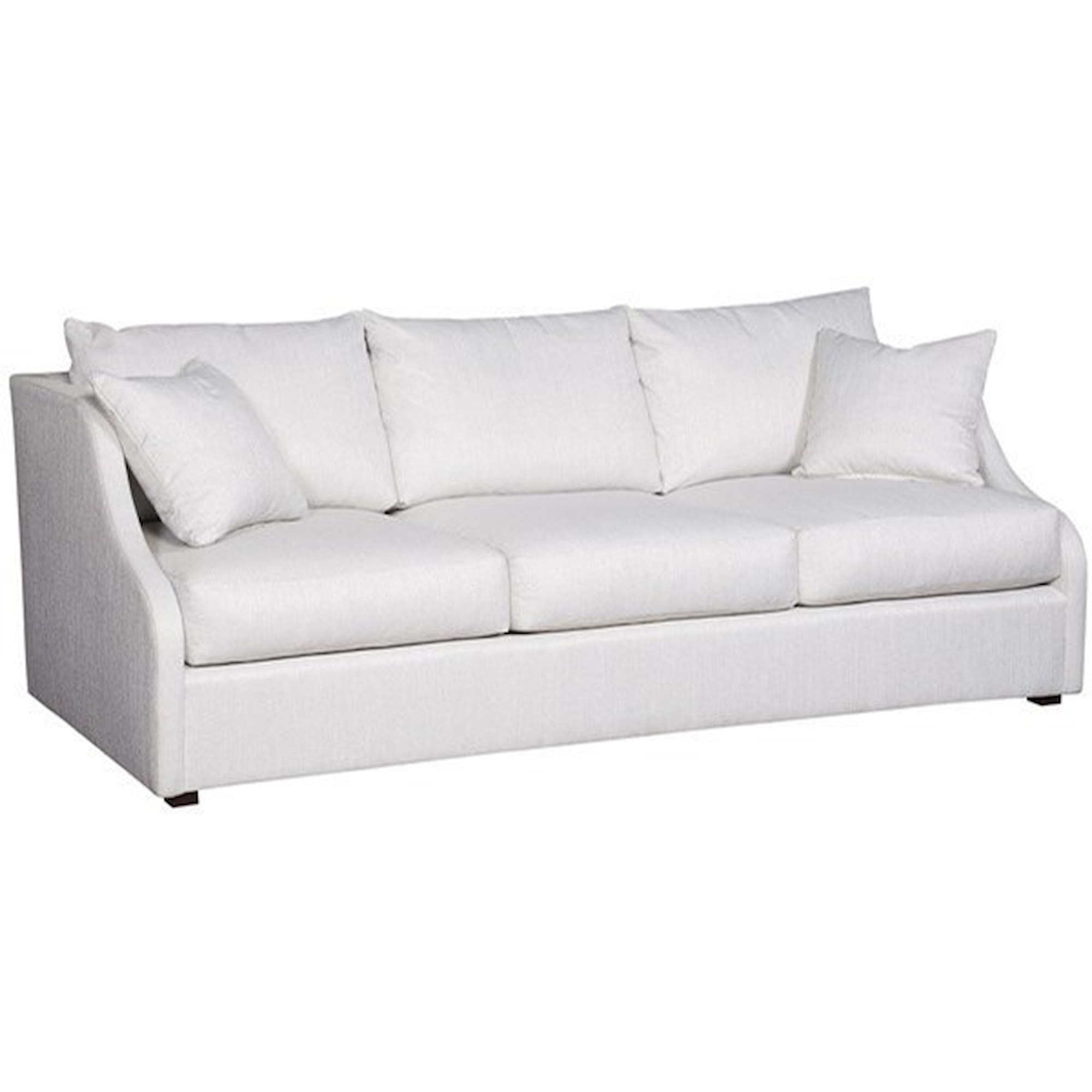 Vanguard Furniture Cora T1V156-S Sloped Arm Sofa | Belfort Furniture ...