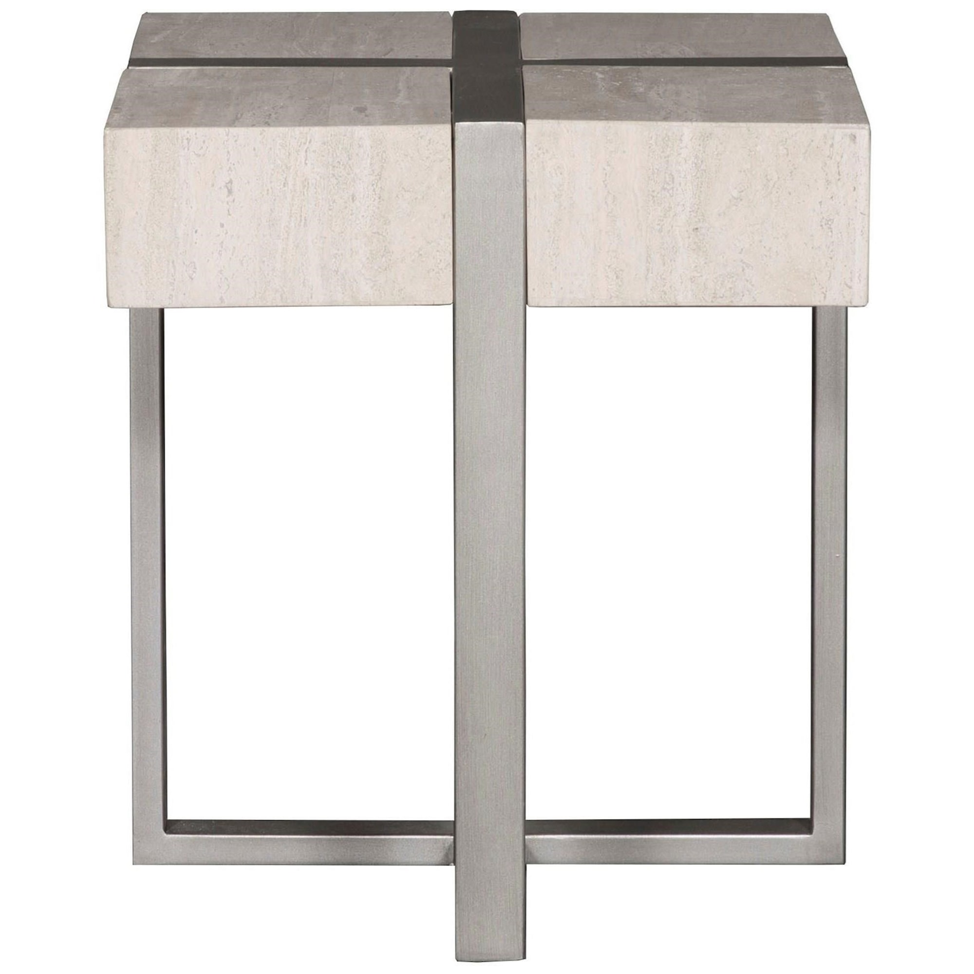 Vanguard Furniture Formation 633626467 Stone Veneer Side Table | Baer's ...