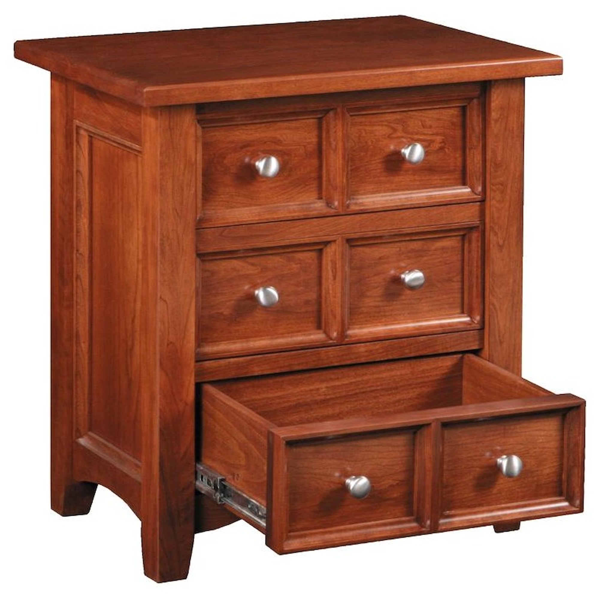 Hopewood Garnet Hill 48-1724-DDD Enclosed End Table | Wayside Furniture ...