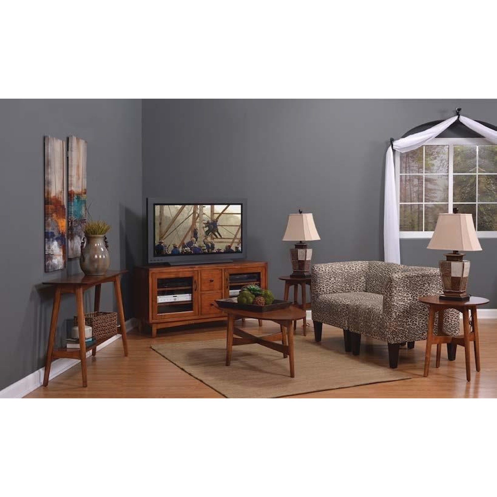 Hopewood Lodi 52-007-OV Oval Cocktail Table | Wayside Furniture ...