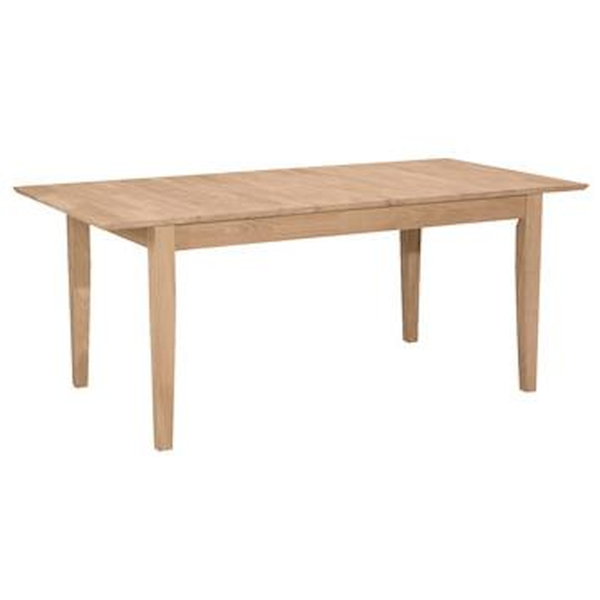 Dining - Tables T-3660XBS Ready to Finish Butterfly Leaf Extension ...